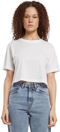 Urban Classics Ladies Short Oversized Tee Femme T-Shirt Manches Courtes Blanc S