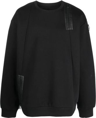 Les Hommes Homme, Sweatshirts et sweats &agrave; capuche, Noir, Taille: M Crew Neck SweaT-shirt