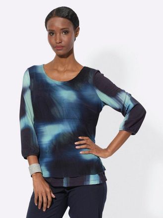 Cr&eacute;ation L T-Shirt Mesh-Shirt 3/4-Arm