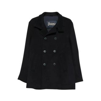 Herno Kurzmantel - - Coats - Herren - Blau - M