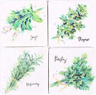 La Finesse Em7191 Steinuntersetzer f&uuml;r hei&szlig; oder kalt, Steingut