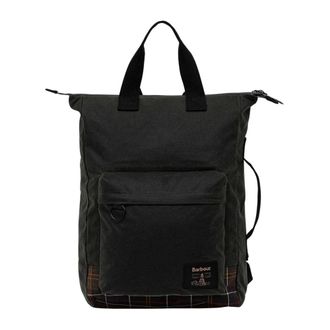 Barbour Field Waxed Backpack - - Bags - unisex - Gr&uuml;n - ONE SIZE