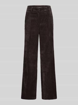 Cambio Regular Fit Cordhose mit angedeuteten Taschen Modell AMELIE