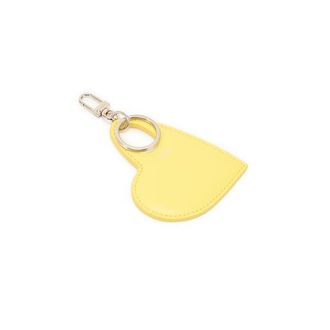 Coperni Porte cl&eacute;s coeur en cuir de veau