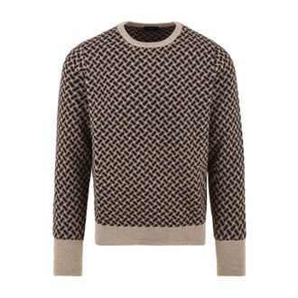 Drumohr Biscottino Pullover - - Knitwear - Herren - Beige - L