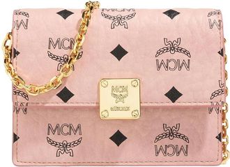 MCM Portemonnaie - Aren Fold Wallet Mini - Gr. unisize - in Gold - für Damen