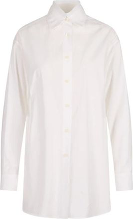 Jil Sander Femme, Blouses et Chemises, Blanc, Taille: 36 FR Camicia