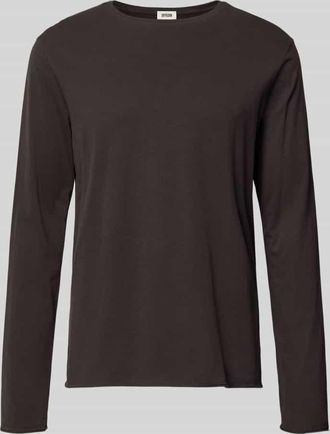 Drykorn Regular Fit Longsleeve aus reiner Baumwolle Modell Kendrick