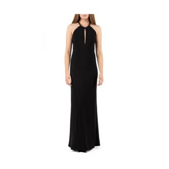 Max Mara Femme, Robes, Noir, Taille: 38 FR &Eacute;l&eacute;gante Robe Longue Collection Studio