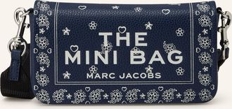Marc Jacobs Umh&auml;ngetasche The Mini Bag Bandana Leather blau