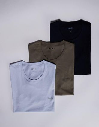 Boss Orange by Hugo Boss BOSS Bodywear - 3er-Pack T-Shirts in verschiedenen Farben-Bunt