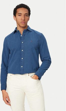 Tommy Hilfiger Hemd MW0MW42417 Blau Regular Fit