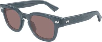 Bottega Veneta BV1441S Square-Frame Sunglasses - Gray