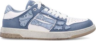 Amiri Low-Top Sneaker - Bandana Skel Top Low Sneakers - Gr. 40 (EU) - in Blau - f&uuml;r Damen