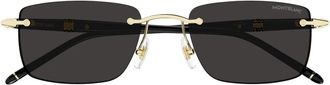 Montblanc Montblanc, unisex, Accessoires, Noir, Taille: 54 MM Mb0344S Lunettes de soleil