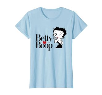 Betty Boop bl&auml;st ein Kussherz T-Shirt