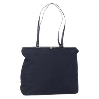 Prada Sac bandouli&egrave;re en nylon Pre-owned - Femme - Pre-owned - Bleu - Taille: ONE Size