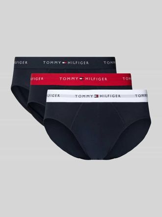 Tommy Hilfiger Slip aus Baumwoll-Mix im 3er-Pack