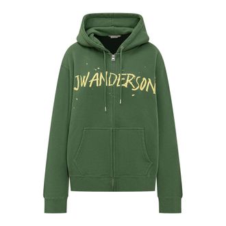 J.W.Anderson Herren, Sweatshirts & Hoodies, Gr&uuml;n, XLGr&ouml;&szlig;e