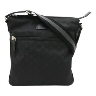 Gucci Pre-owned GG Nylon Crossbody Bag - - Pre-owned - Damen - Schwarzk - ONE SIZE