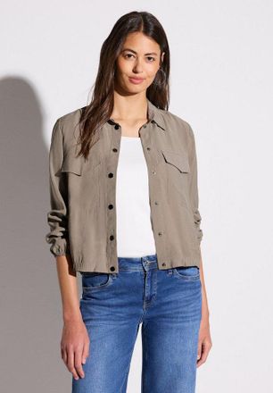 Street One Langarmbluse mit Elastiksaum