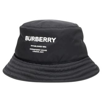 Burberry Chapeau bob Pre-owned - Homme - Pre-owned - Noir - Taille: ONE Size
