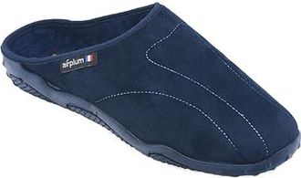 Airplum Chaussons Homme - Dakar - Fabriqu&eacute; en France, bleu marine, 8.5