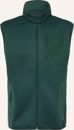 Arc'teryx Strick-Fleeceweste Covert gruen