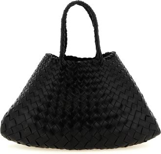 Dragon Diffusion Geflochtene Leder-Tragetasche - - Bags - Damen - Schwarzk - ONE SIZE