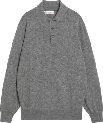 Brunello Cucinelli Herren, Oberteile, Grau, MGr&ouml;&szlig;e