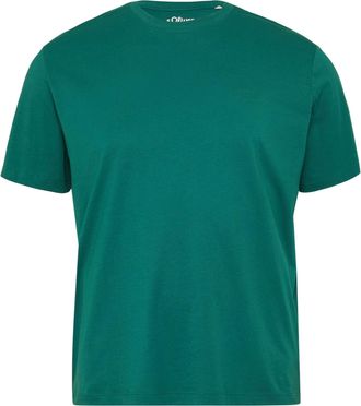 s.Oliver Baumwoll-T-Shirt mit Logo-Print