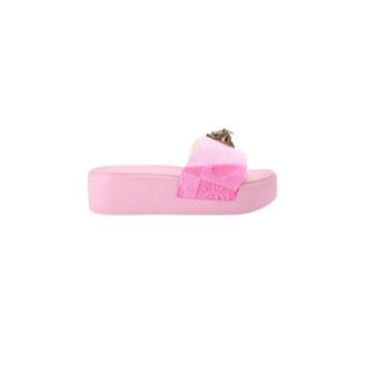 Kurt Geiger Femme, Chaussures, Rose, Taille: 39 EU Meena Eagle Platform Sandal