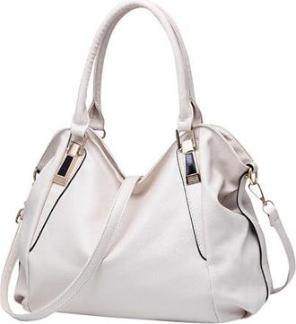 Generic Sac à main pour femme en cuir synthétique avec bandoulière amovible et compartiment principal spacieux pour la vie quotidienne, le bureau, les loisirs