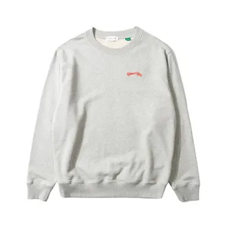 Edmmond Studios Edmmond Studios, Homme, Sweatshirts et sweats &agrave; capuche, Gris, Taille: S SweaT-shirt La Trattoria