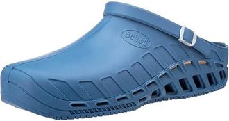 Scholl Clog Evo, Unisex - Adulto, Blu, 39.5 EU