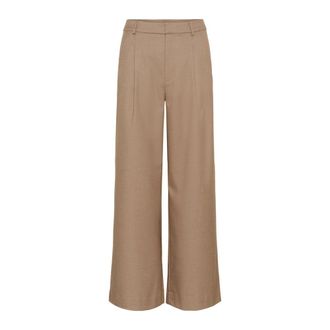 Gestuz Wide Hosen - - Trousers - Damen - Braun - S