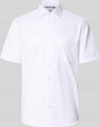 Eterna Regular Fit Business-Hemd aus Baumwolle mit Kentkragen