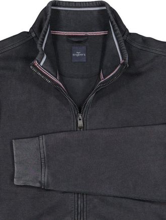Engbers Sweatjacke Herren Sweatjacke Stehbund, Anthrazit