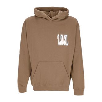 Usual Brauner Langarm-Hoodie f&uuml;r M&auml;nner - - Sweatshirts & Hoodies - Herren - Braun - L