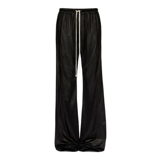 Rick Owens Femme, Pantalons, Noir, Taille: 40 FR Wide Pusher Pants