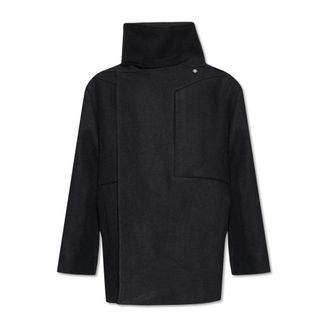 Rick Owens Luxor Caban Kurzmantel - - Coats - Herren - Schwarzk - L