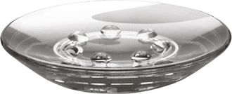 Kleine Wolke 5058116853 Fortune Seifenschale, klar