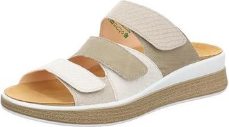 Think Femme Semelle Amovible Durable Meggie Mules, Bianco Kombi 1000, 36 EU