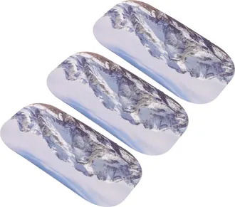 BESPORTBLE 3 St&uuml;ck Pack Skibrillen Schutzh&uuml;llen aus Hochelastischem Material mit UV Schutz Universeller Passform Leichtes Reiseetui f&uuml;r Ski und Snowboardbrillen