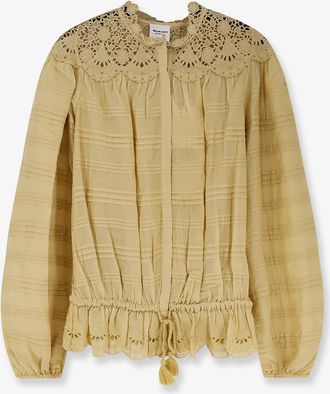 Isabel Marant Polly organic cotton shirt - MARANT ETOILE - gender_Woman