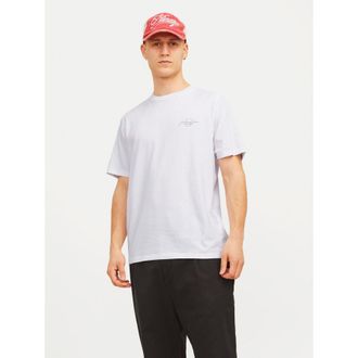 Jack & Jones Jack & Jones T-Shirt Erris 12256799 Wei&szlig; Standard Fit