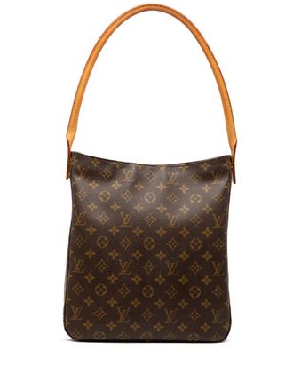 Louis Vuitton sac port&eacute; &eacute;paule Looping MM (1999) - Marron
