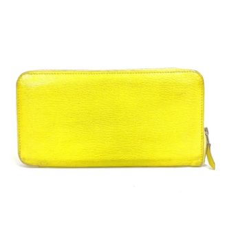 Herm&egrave;s Pre-owned Leder Portemonnaies - - Pre-owned - Damen - Gelb - ONE SIZE