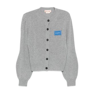 Marni Luxuri&ouml;ser Grauer Kaschmirpullover Aw25 - - Knitwear - Damen - Grau - S