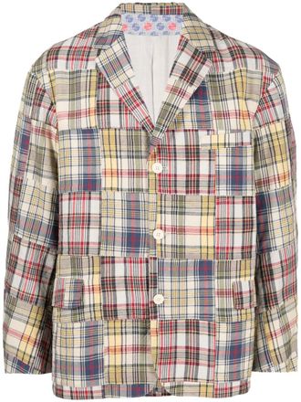 Visvim veste Yardbird à design patchwork - Multicolore